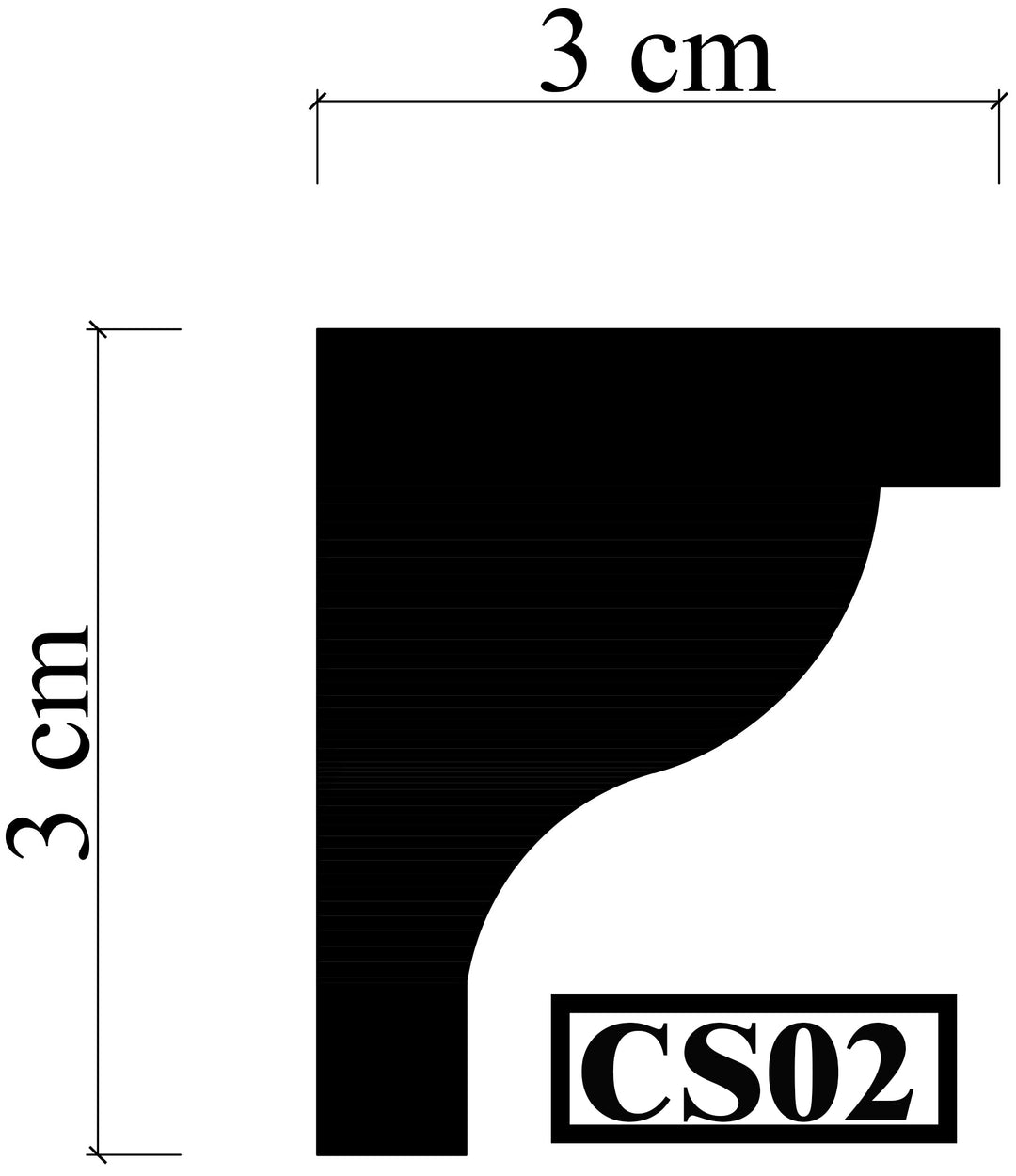 Home / Collections / XPS Ceiling Coving Cornice Moulding - CS02