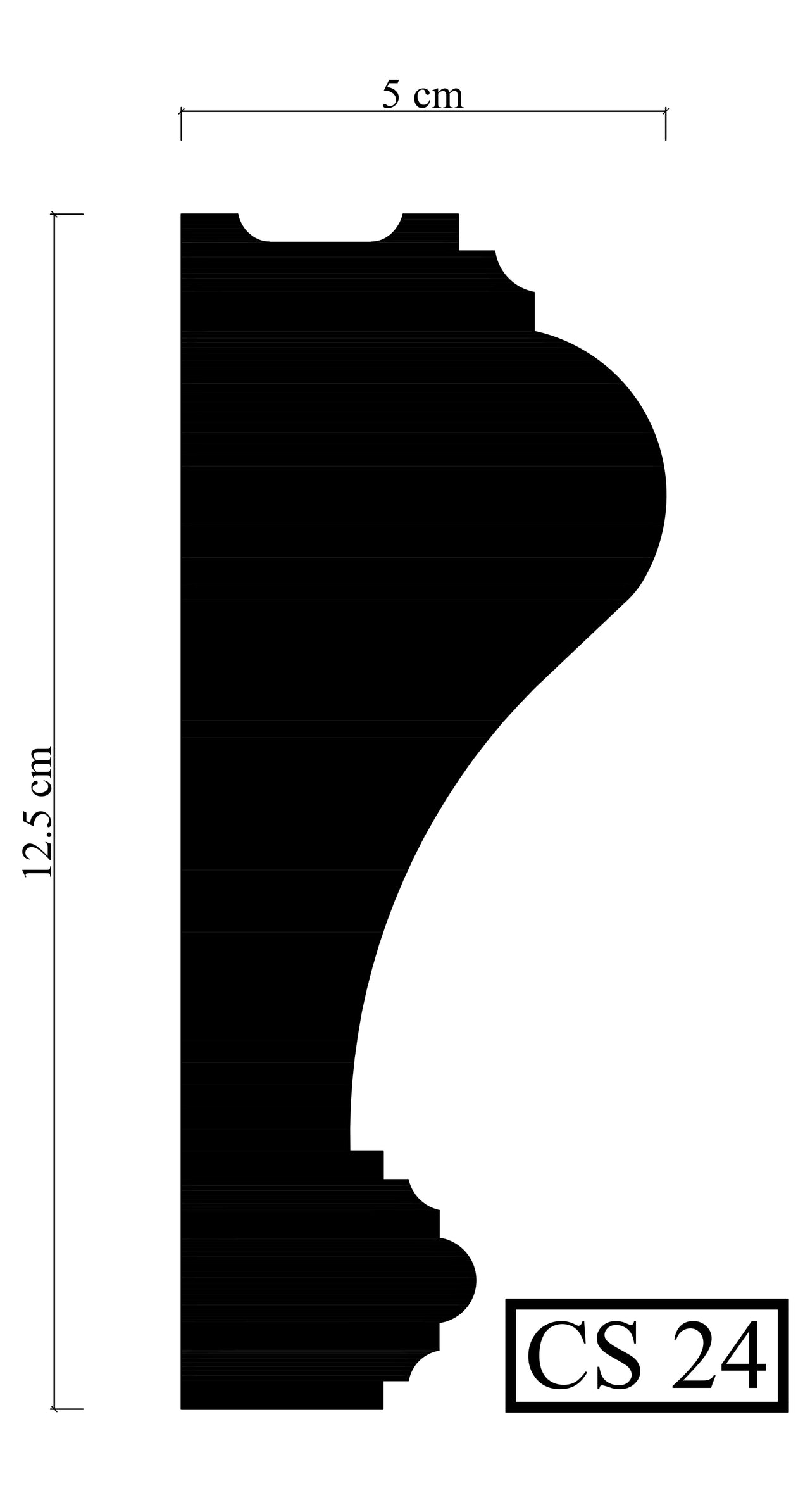 Product Coving (2 meters) Sample (20 cm) Internal Corner (20 cm ...